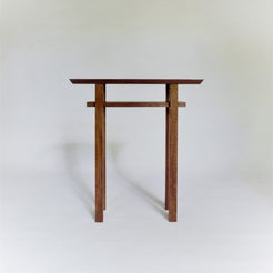 Custom End Table - narrow wood end table for the modern home – Mokuzai ...